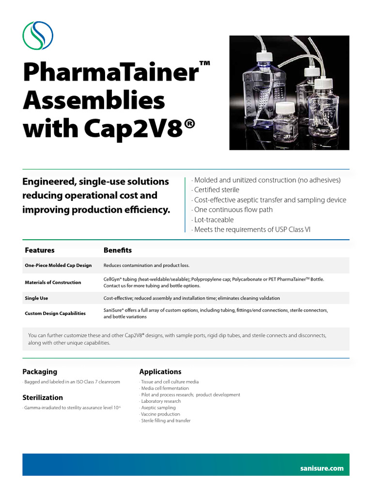 SaniSure_CAS_Datasheet-Cellgyn_CAS-PHT-110_230614_A4_WEB (1) | PDF ...