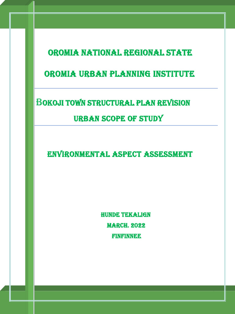Enviro - Bokoji Study - Draft2022 | PDF | Waste | Waste Management