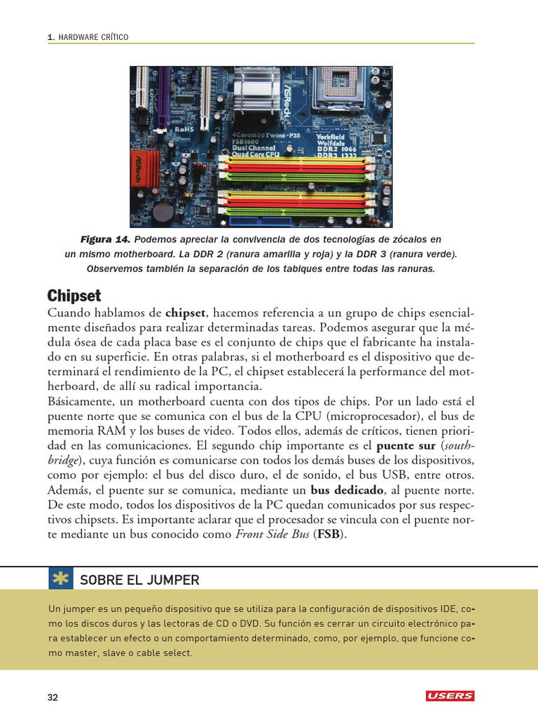 Chipset | PDF | Hardware de la computadora | Microprocesador