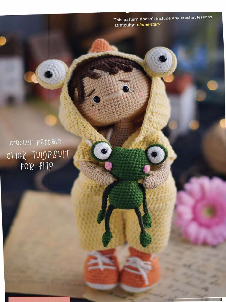 (ENG) Flipper The Frogs Hunter (Clothes) | PDF | Crochet | Yarn