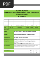 Elevated Water Tank Design | PDF | Civil Engineering | Structural ...