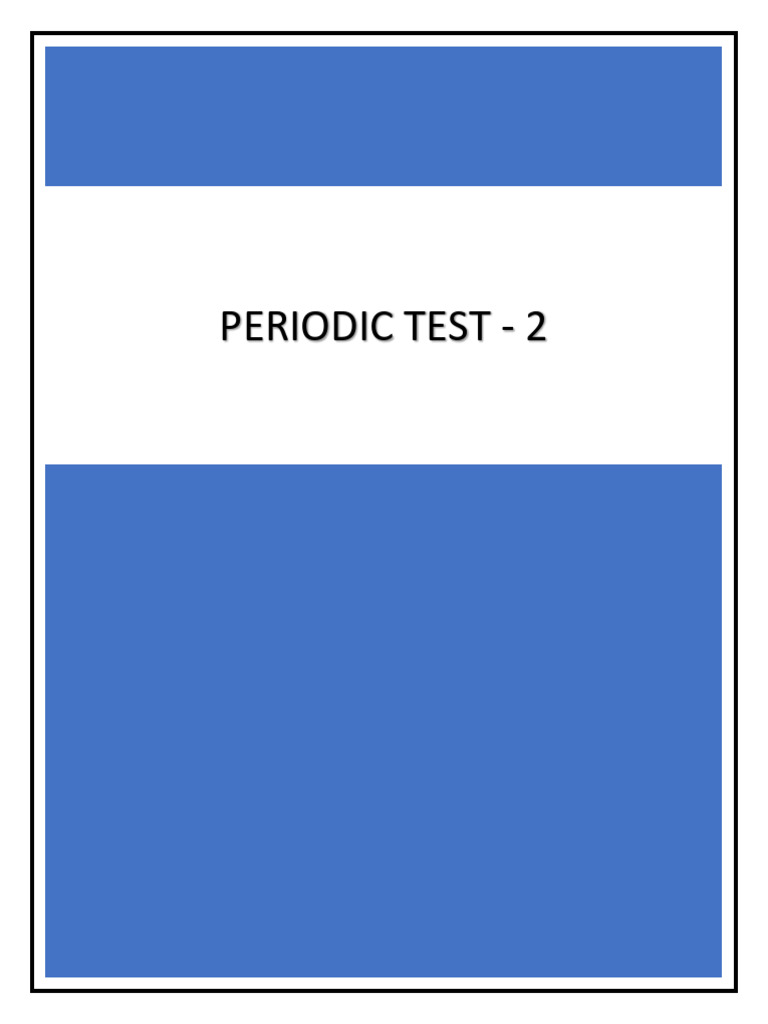 Periodic Test 2 Answers and Analysis | PDF | Courage | Behavioural Sciences