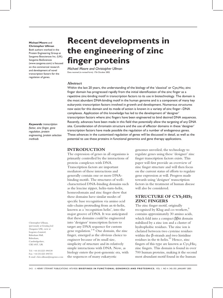 Briefings in Functional Genomics and Proteomics-2003-Moore-342-55 | PDF ...