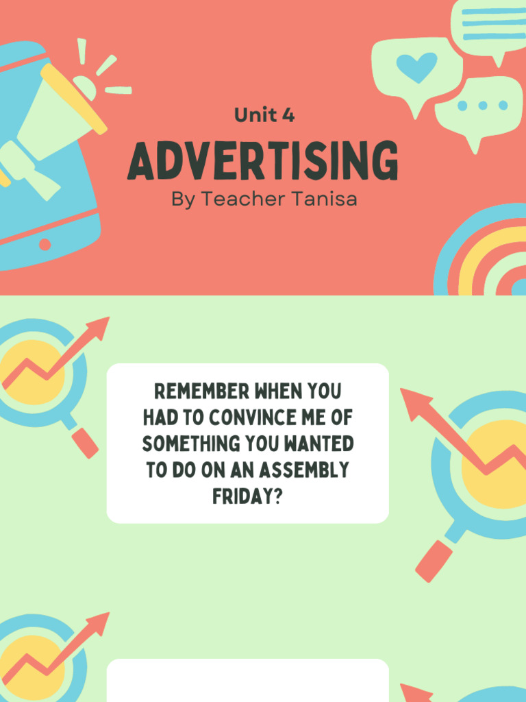 Unit 4 Lesson 1 - Persuasion in Advertizing (1) | PDF