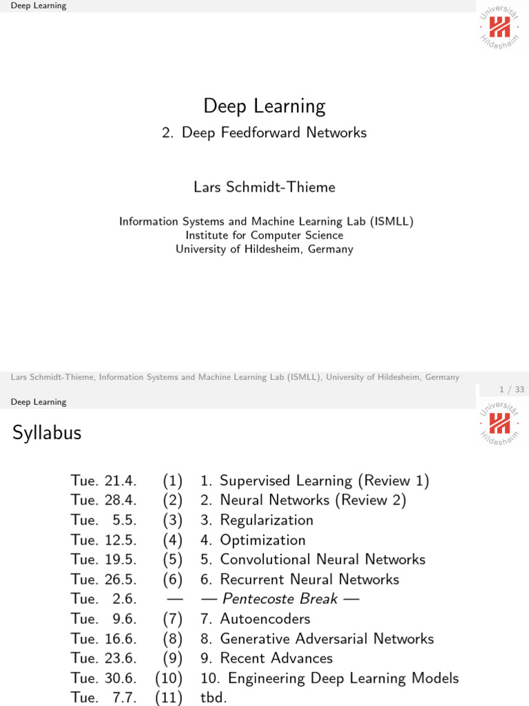 Dl 02 Deep Forward Networks | PDF | Artificial Neural Network | Deep ... Dl 02 Deep Forward Networks | PDF | Artificial Neural Network | Deep ...