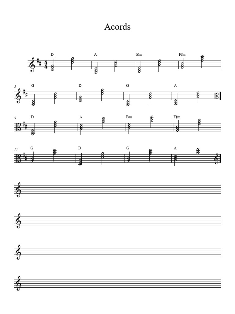 Acords | PDF