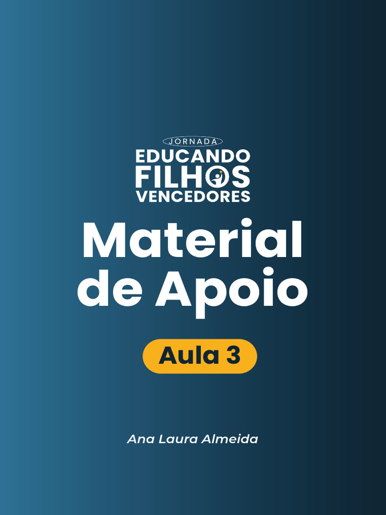 Material de Apoio - Aula 3 | PDF | Fé | Sermão