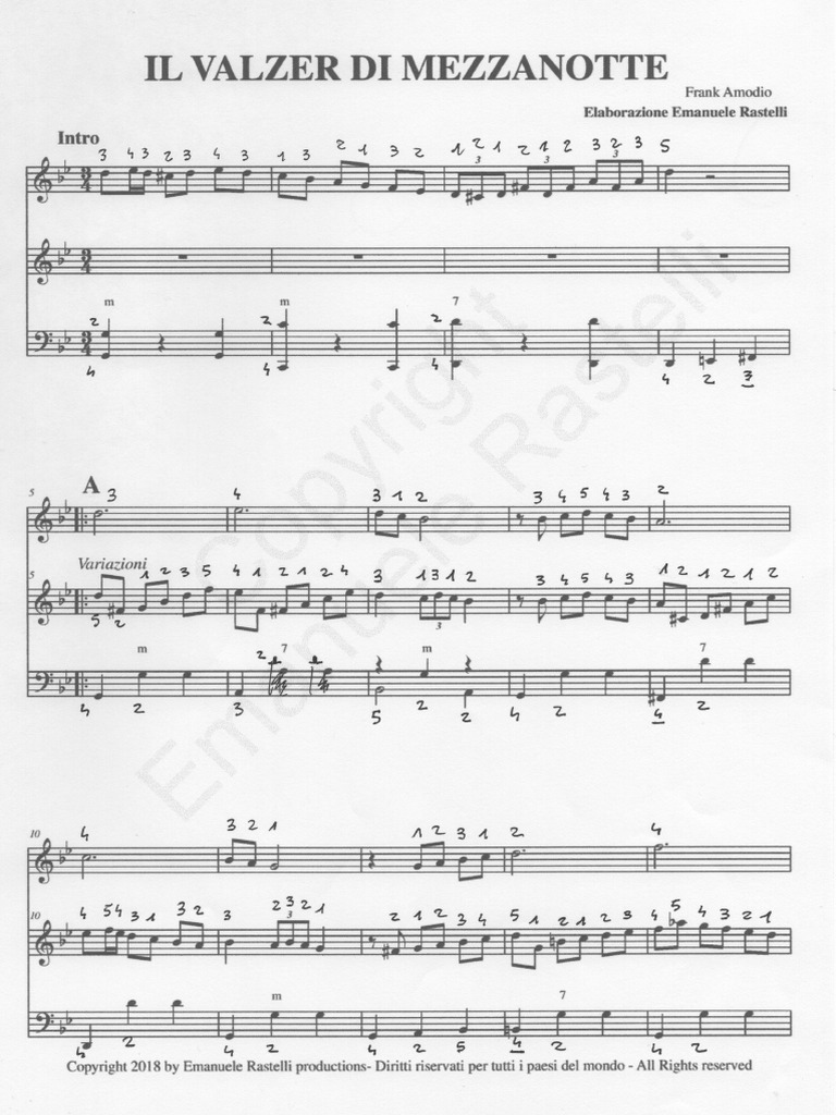 Il Valzer Di Mezzanotte | PDF