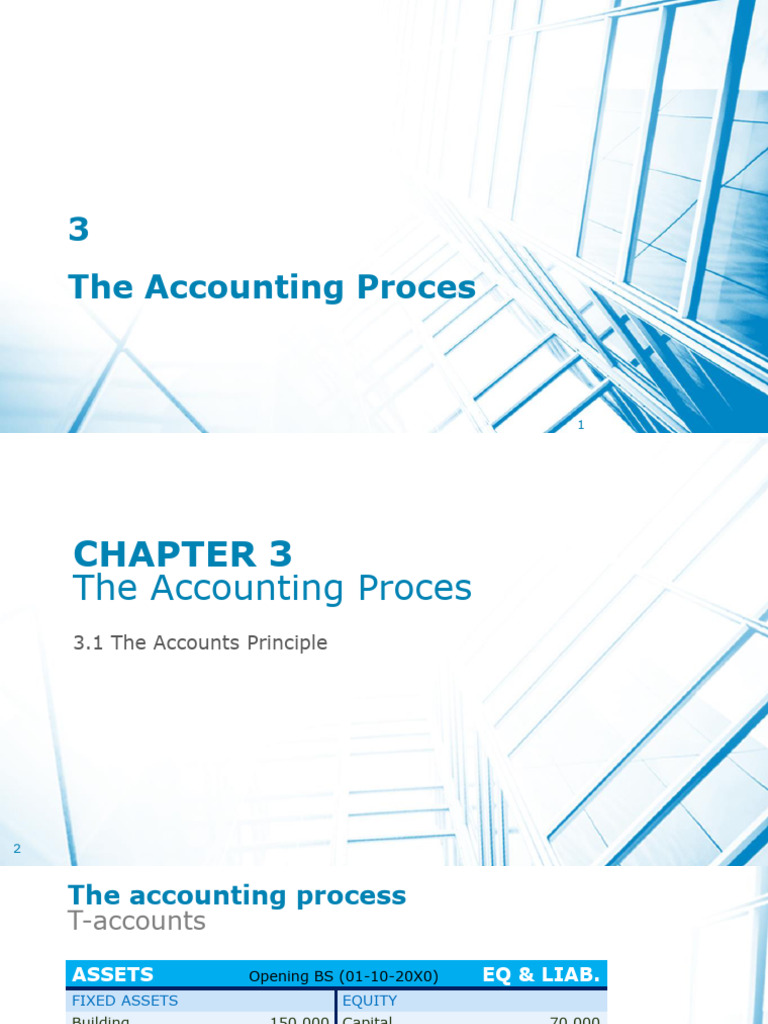 03 Accounting Process account principle student version | PDF | Debits And Credits | Invoice