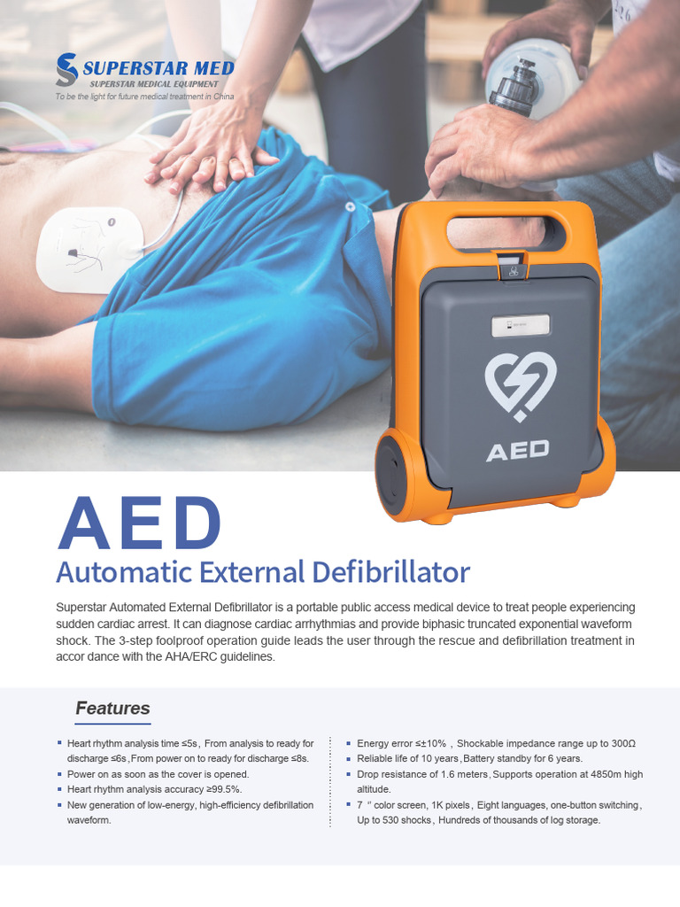 Automatic-External-Defibrillator-Brochure | PDF | Electronics ...