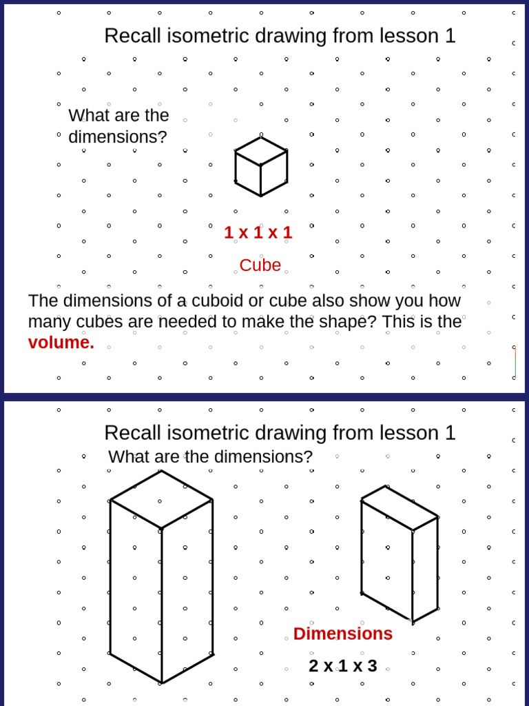 Understanding Cube and Cuboid Dimensions | PDF