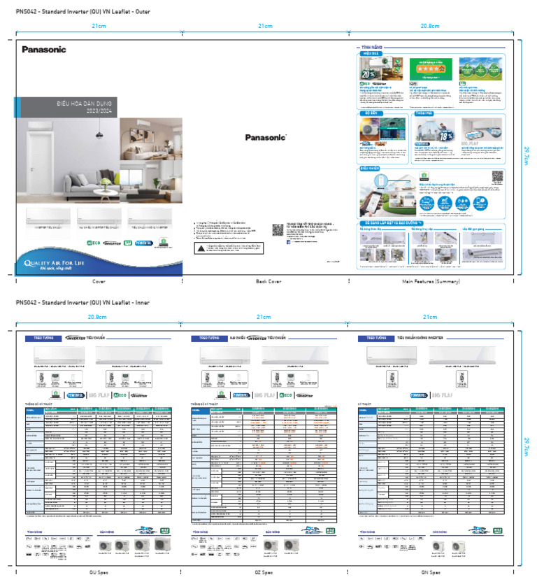 panasonic RAC-QU-Leaflet 2023 (VN) | PDF