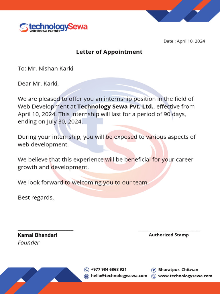 Internship Final | PDF