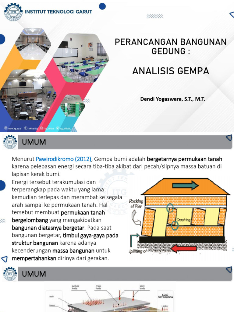 3 Pertemuan 3 - Analisis Gempa | PDF | Sains & Matematika