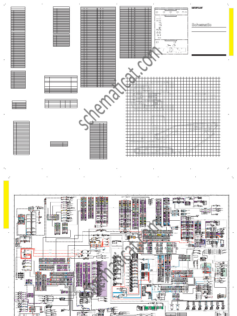 Excavator 330D MH Schematic Electrical System Chapter1 | PDF | Relay ...