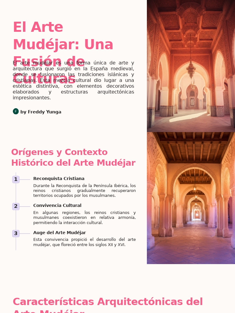 El Arte Mudejar Una Fusion de Culturas | PDF | Diseño arquitectonico ...