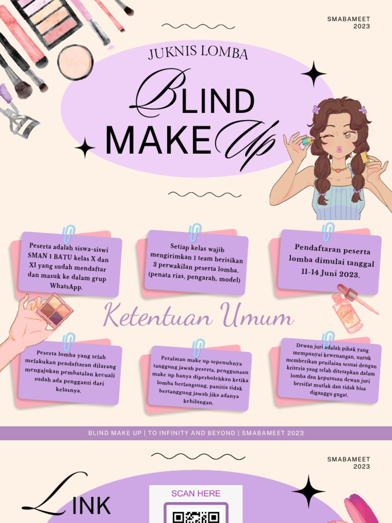 Juknis Lomba Blind Make Up | PDF
