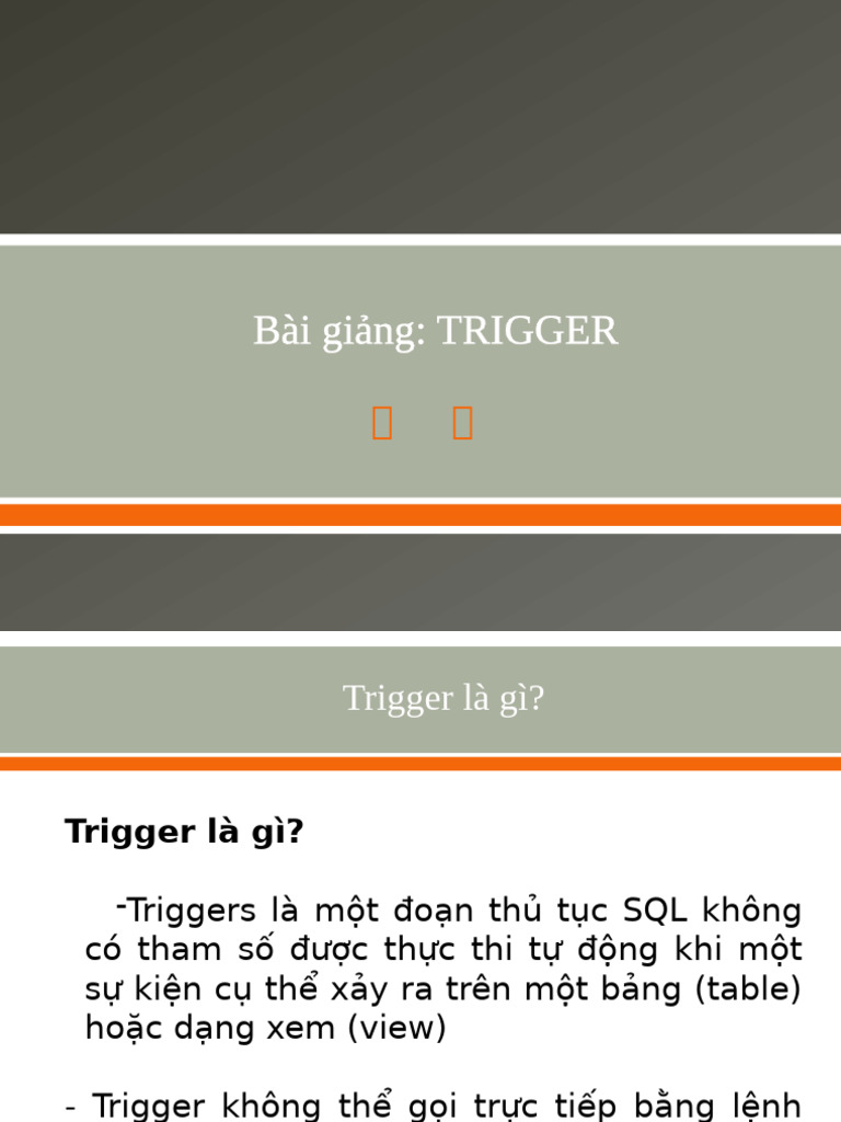 8 - Trigger | PDF
