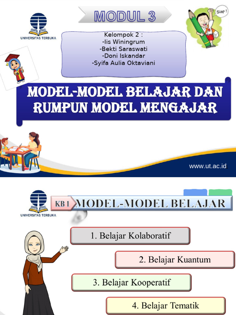 Strategi Pembelajaran Di SD Modul 3-1 | PDF