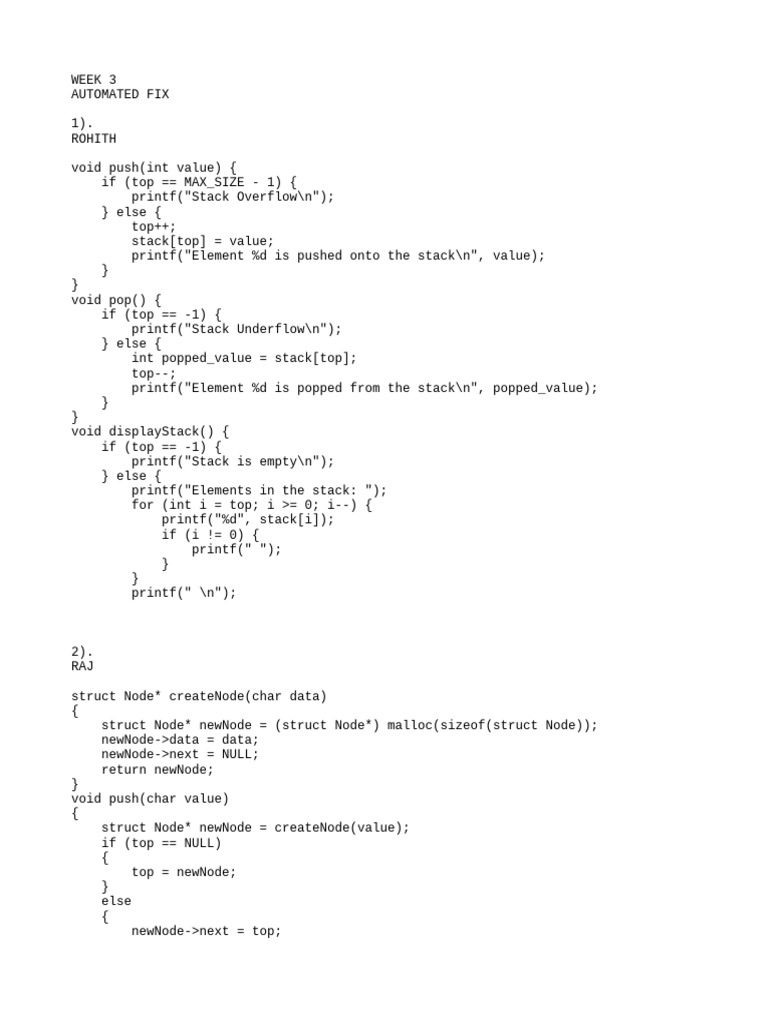 WEEK 3 | PDF | Computer Programming | Software Engineering