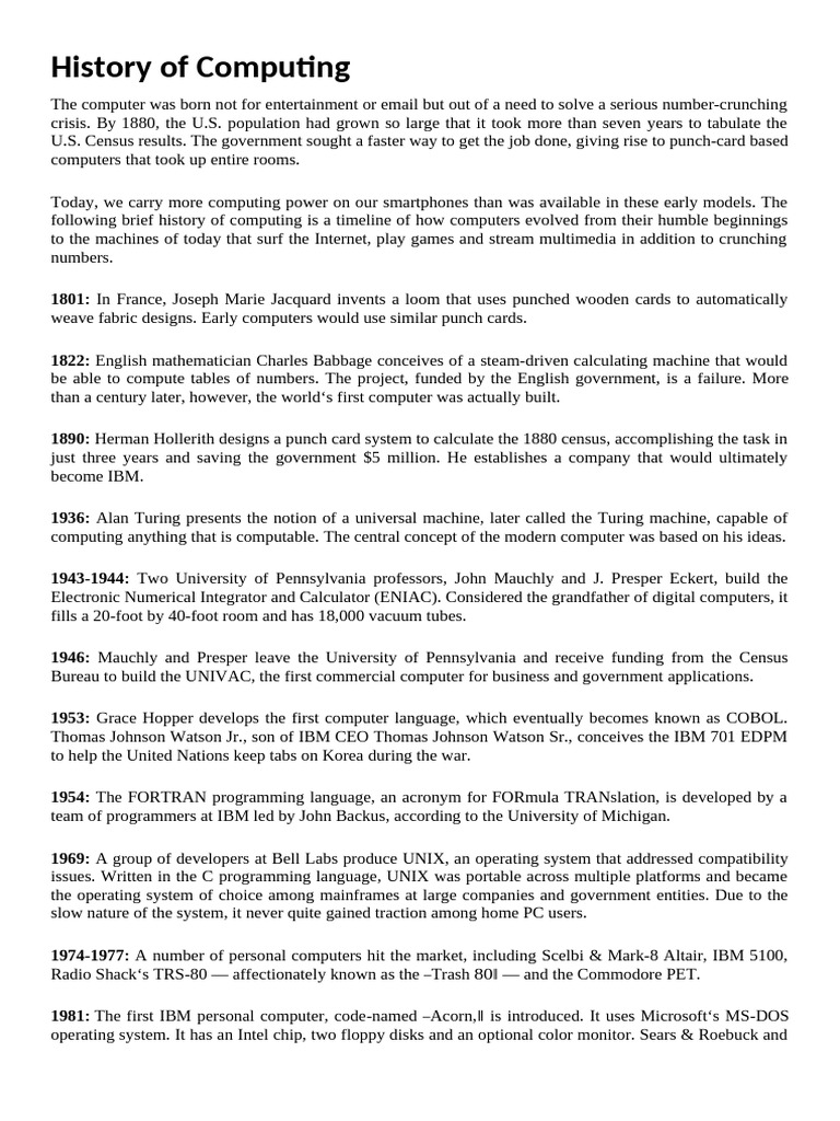 Computer Application Unit 1 | PDF | Computer Data Storage | Digital ...