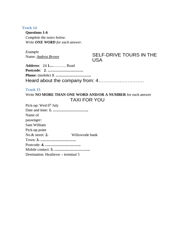 Listening Practice _ Tí | PDF | Apartment