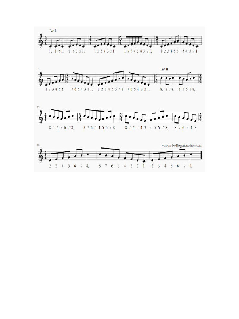 Vocal Warm Up | PDF