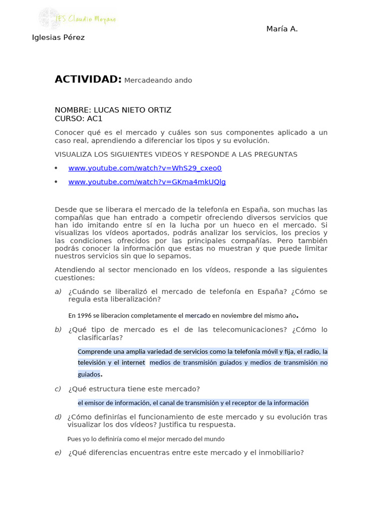 ACTIVIDAD TEMA 2 Lucas | PDF
