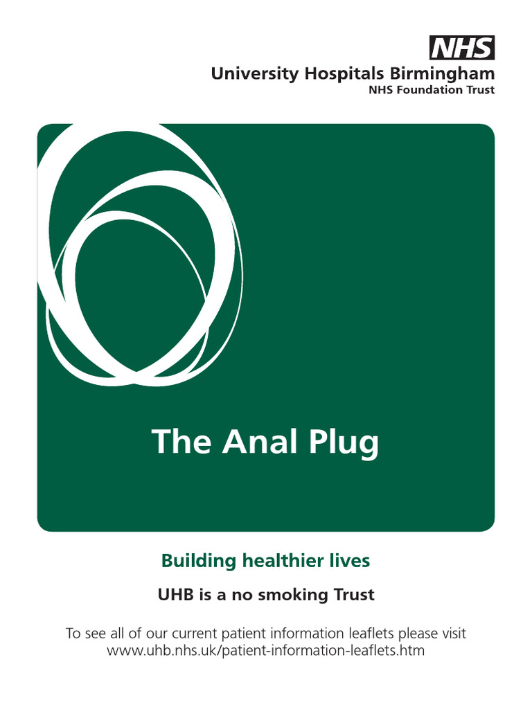 Understanding Anal Plugs for Incontinence | PDF | Clinical Medicine ...