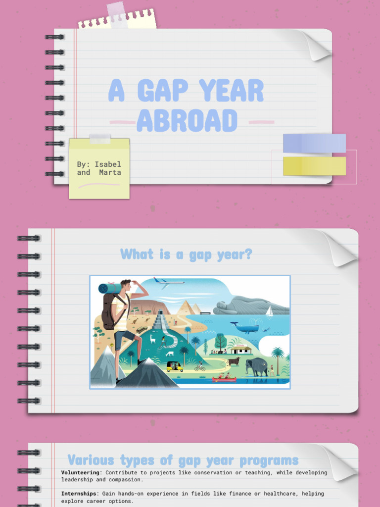 Taking A Gap Year Abroad-2 | PDF | Internship | Job Hunting