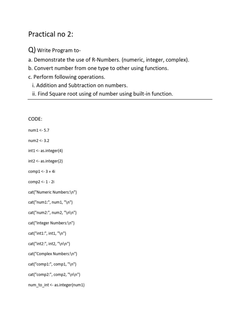 Sml Practical 1to11 | PDF | Errors And Residuals | Data Analysis