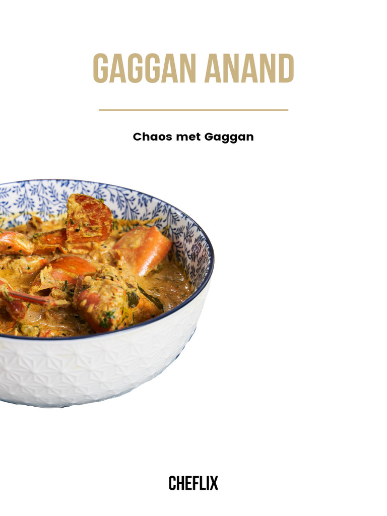 Werkboek Gaggan Anand | PDF