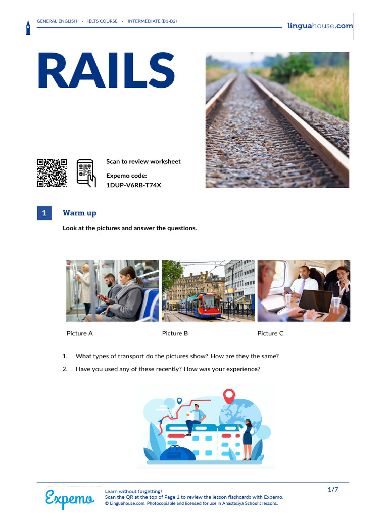rails-british-english-student | PDF | Question | Train