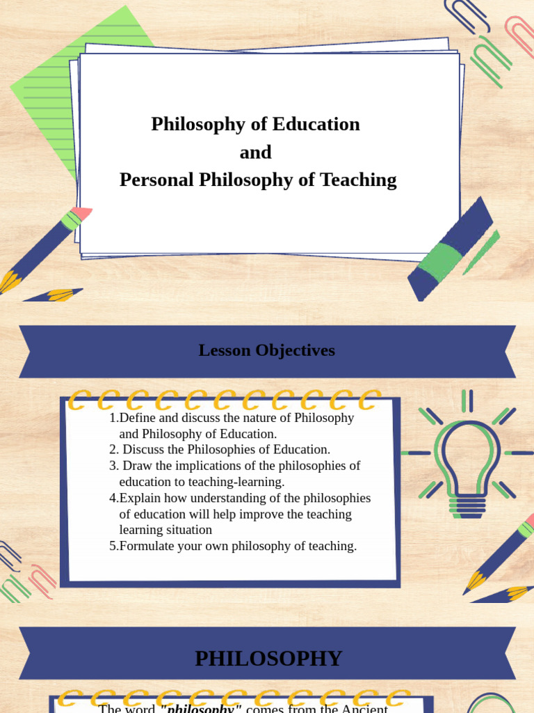 Unit 3 Philosophy of Education | PDF | Philosophy Of Education ...