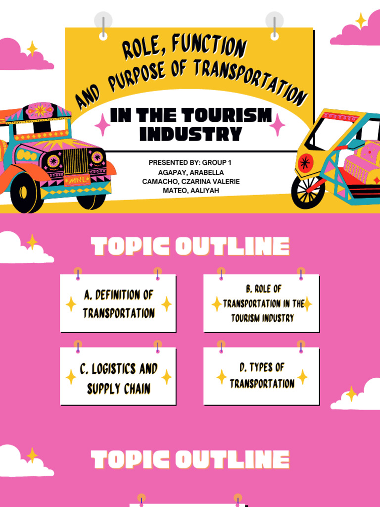 Transportation's Role in Tourism Industry | PDF | Transport | Tourism