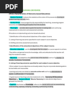 Profed 4 G 1 | PDF | Metacognition | Motivation