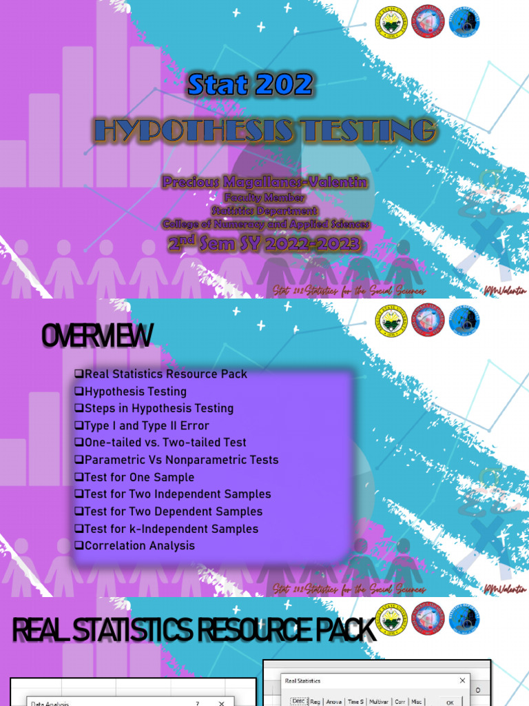 Hypothesis Testing in Statistics Guide | PDF | Statistical Hypothesis ...