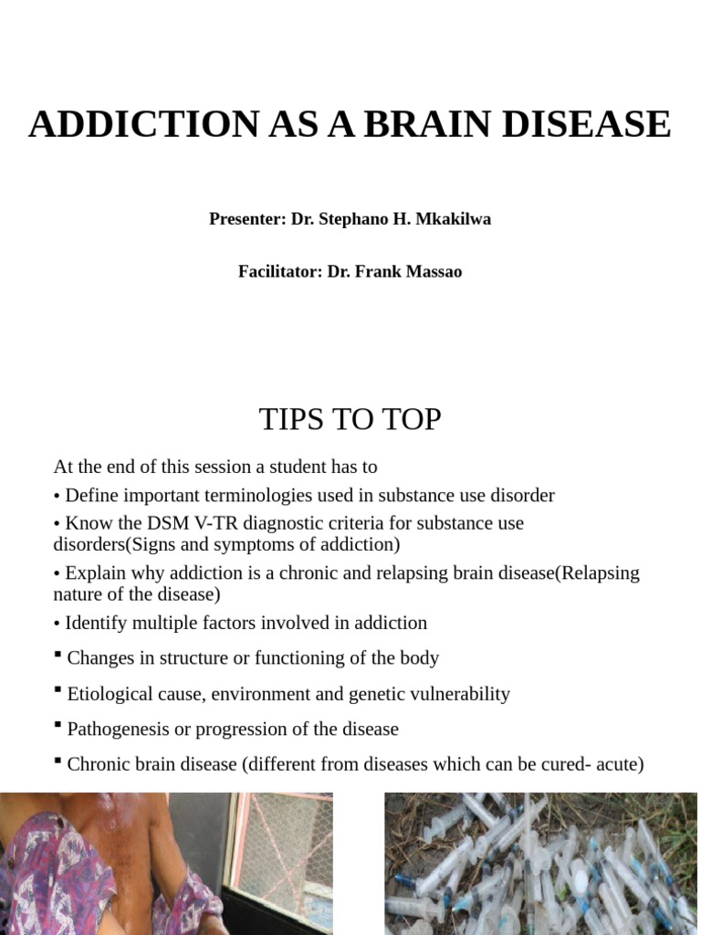 Understanding Addiction as a Brain Disease | PDF | Substance Dependence ...