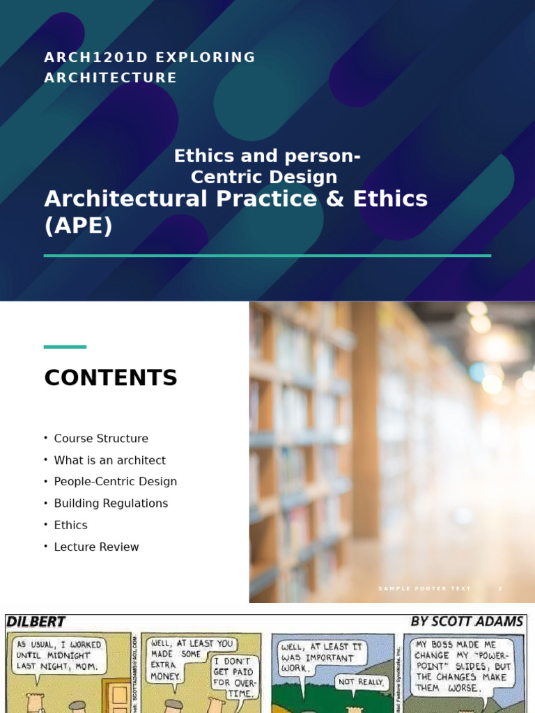 Architectural Ethics and Design Principles | PDF | Architect | Carbon ...