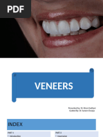 Presentation1 Veneers | PDF | Dentistry Branches | Dentistry