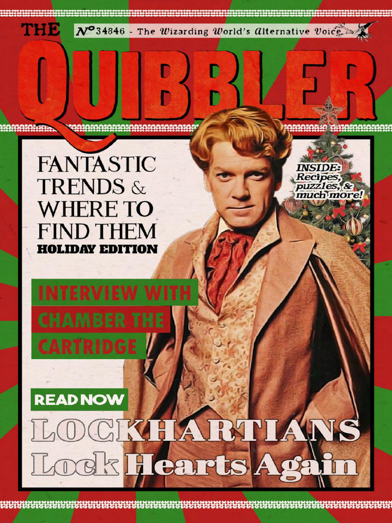 The Quibbler - Fantastic Trend Where To Find Them (Hogwarts Quibbler ...