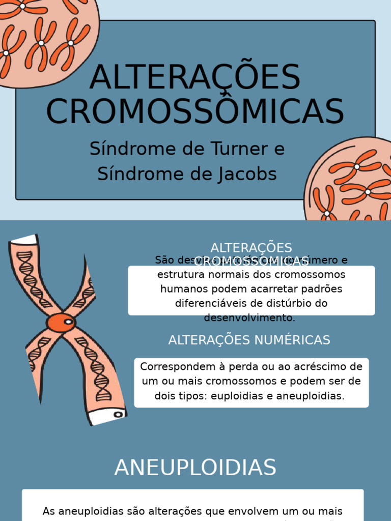Genetic Mutations Science Presentation in Blue Orange Flat Graphic ...