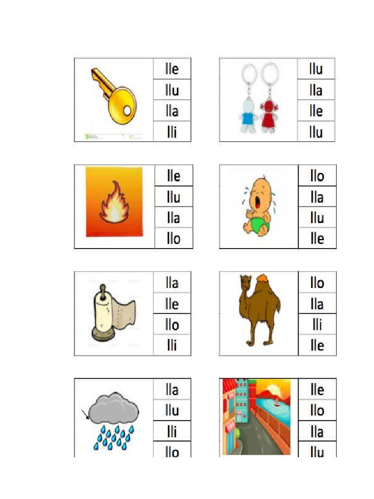 fonema ll | PDF