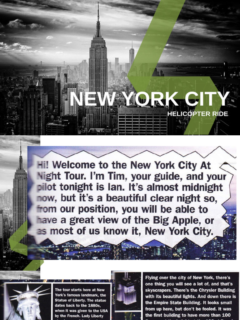 NYC Helicopter Ride Experience | PDF