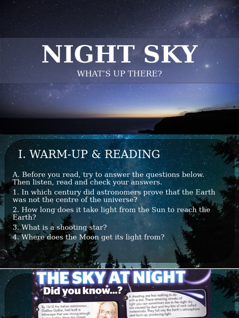 Night sky | PDF