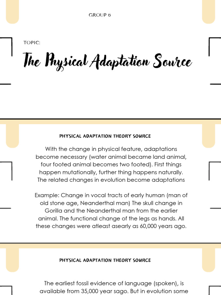 Group 6 Origin of Language 2 | PDF | Larynx | Speech