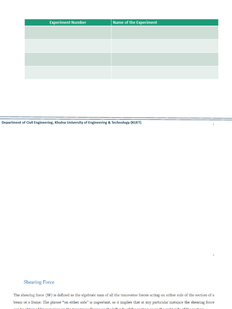 Sessional Class On CE 2212 (Lecture On 11-04-2021) | PDF | Materials ...