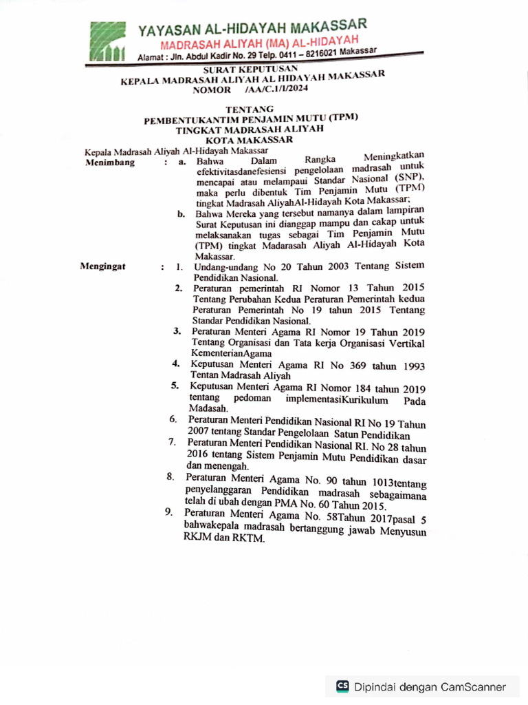 SK TPM | PDF