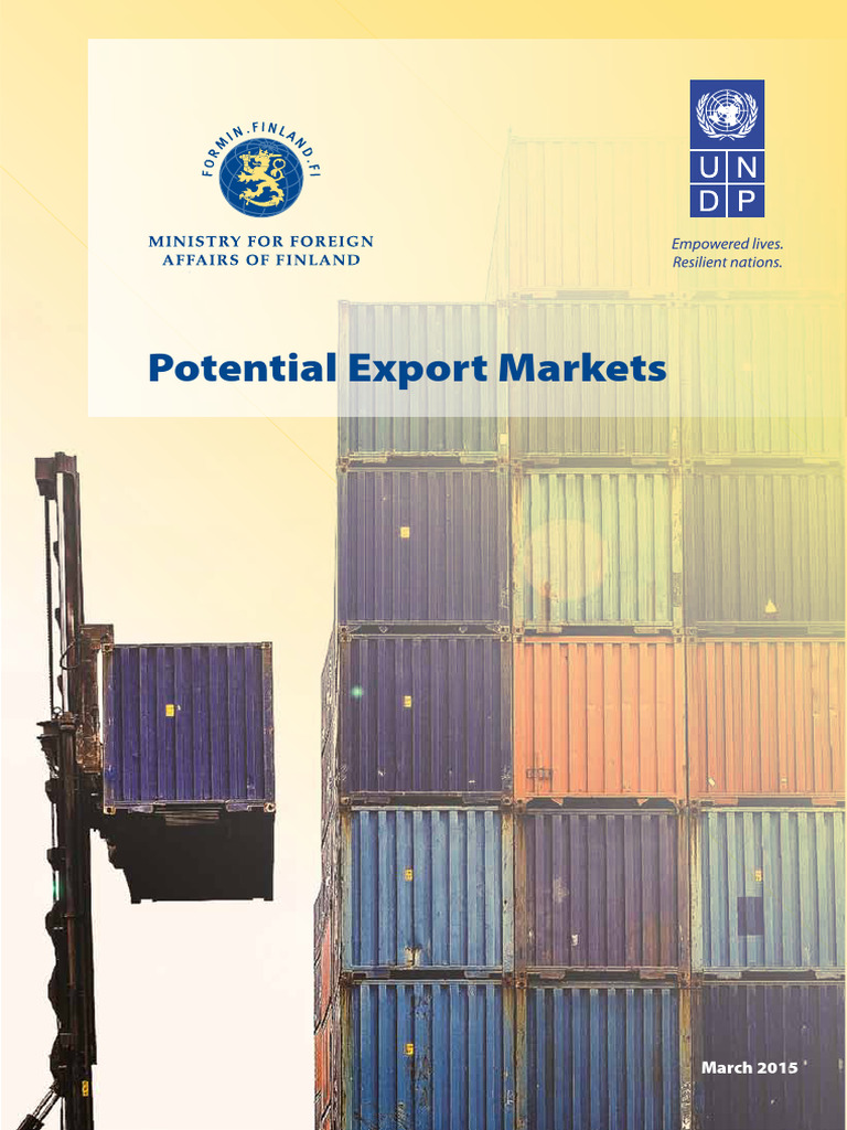 Potential Export Markets | PDF | Customs | European Union