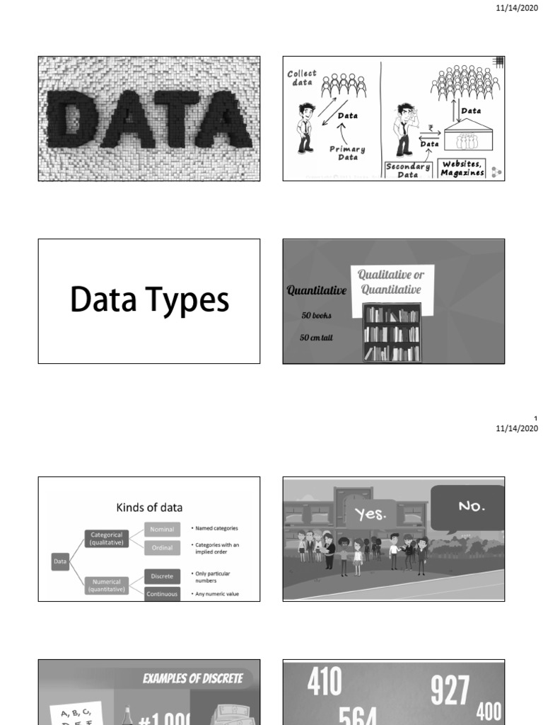 Data Types | PDF